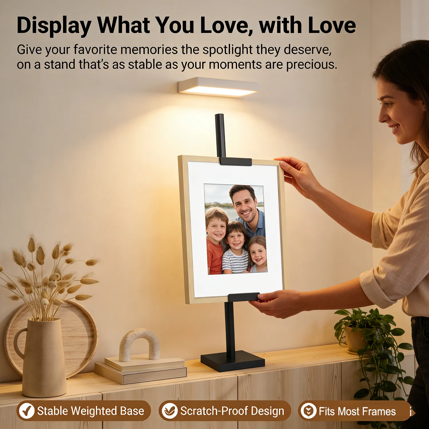 Adjustable Tabletop Easel: Paint or display art comfortably at your ...