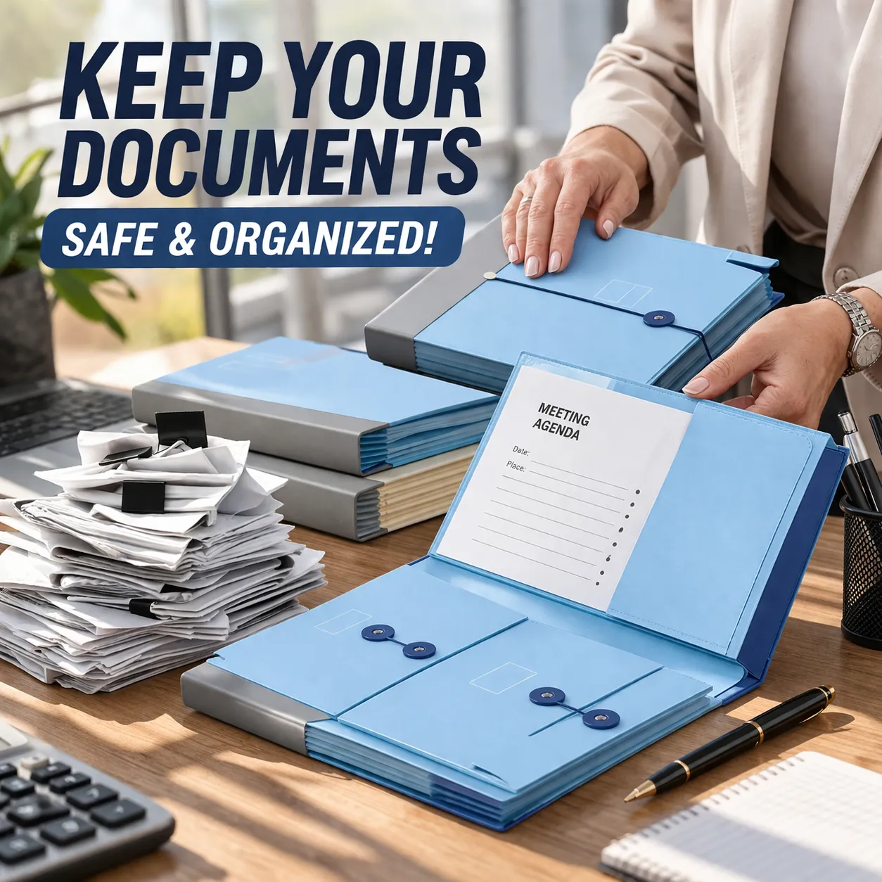 Document Organizer Binder: Stop the 