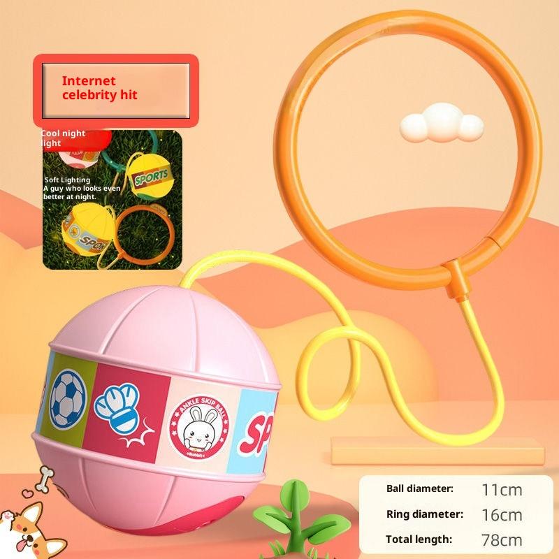 🎈Children Adults Sensory Development Jumping Ball with Ankle Strap for ...