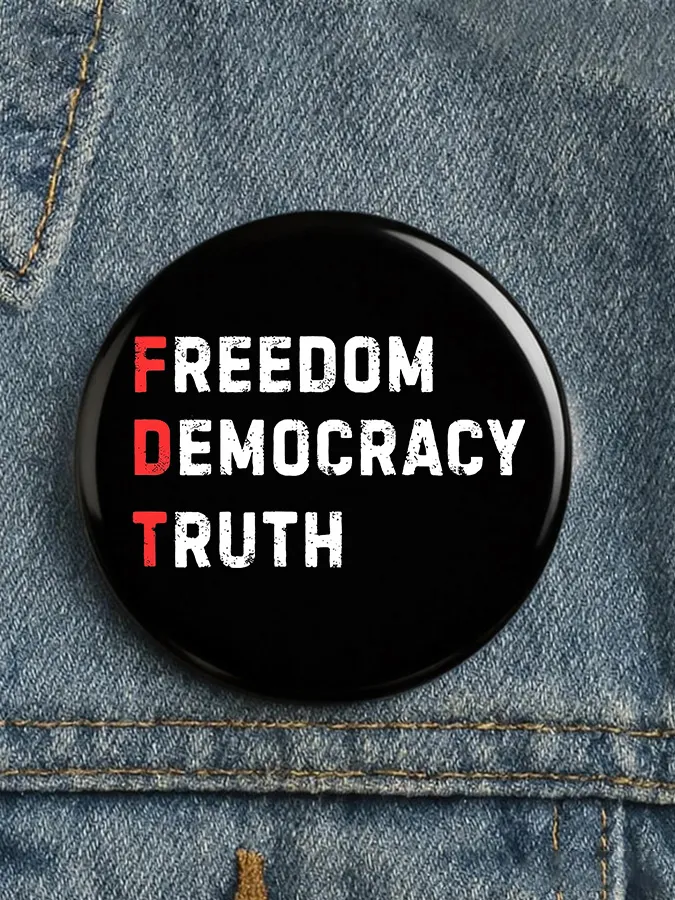 Freedom Democracy Truth FDT Button