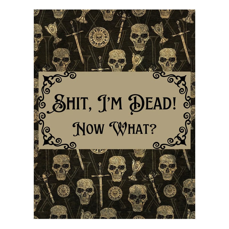 🎃 Halloween Gift: Sh*t, I’m Dead! End of Life Planner💀👍BEST SELLER