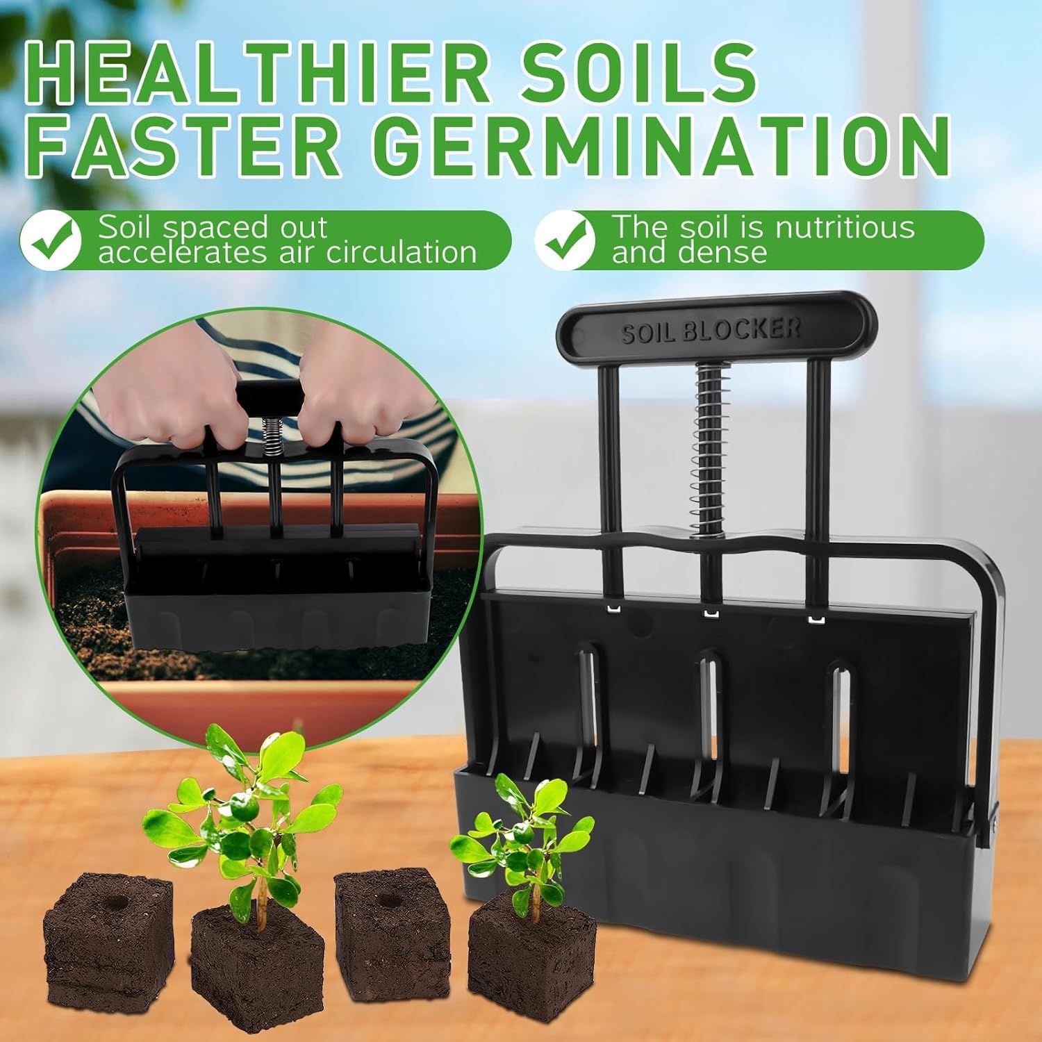 (🔥HOT SALE NOW 49% OFF) - 🌱Handheld Potting Soil Plug Seedling