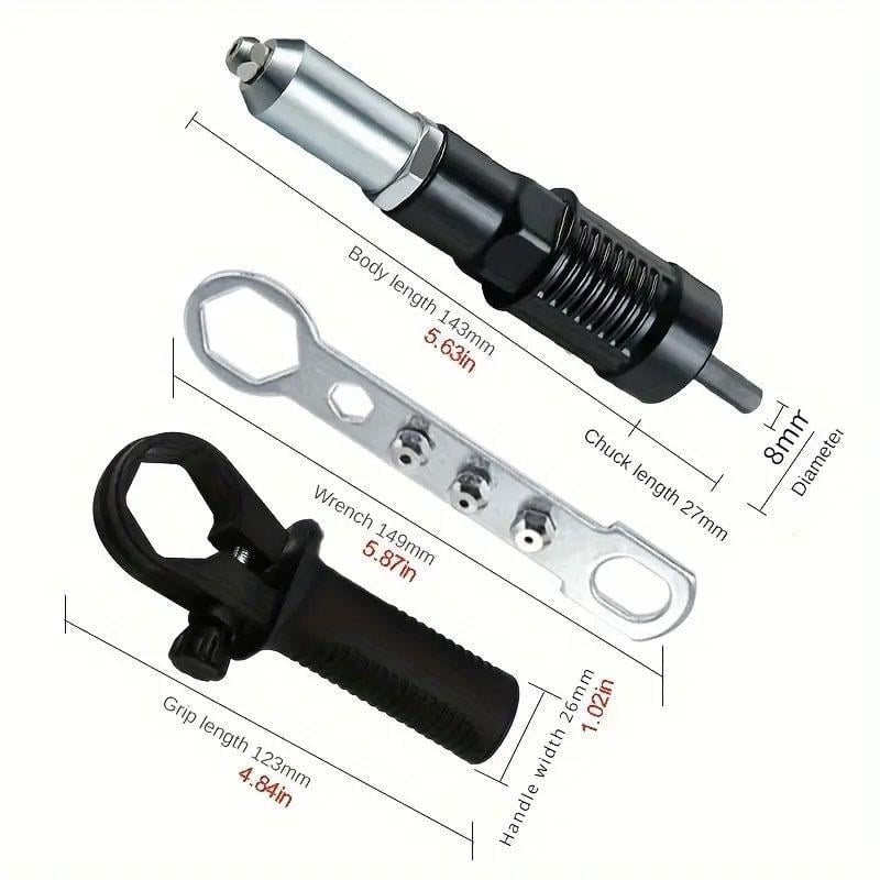 🔥Hot Sale 49%OFF - 💥Electric Rivet Nut Gun Drill Adapter – Ahlet